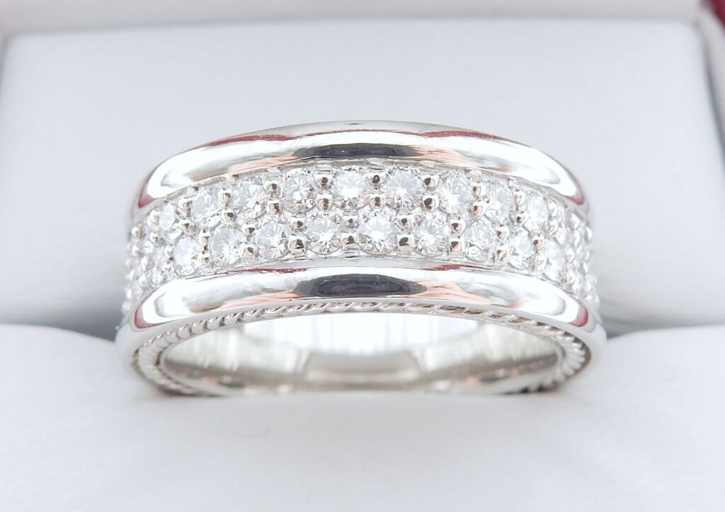 Platinum Rope Design and Diamonds - DiamondNet
