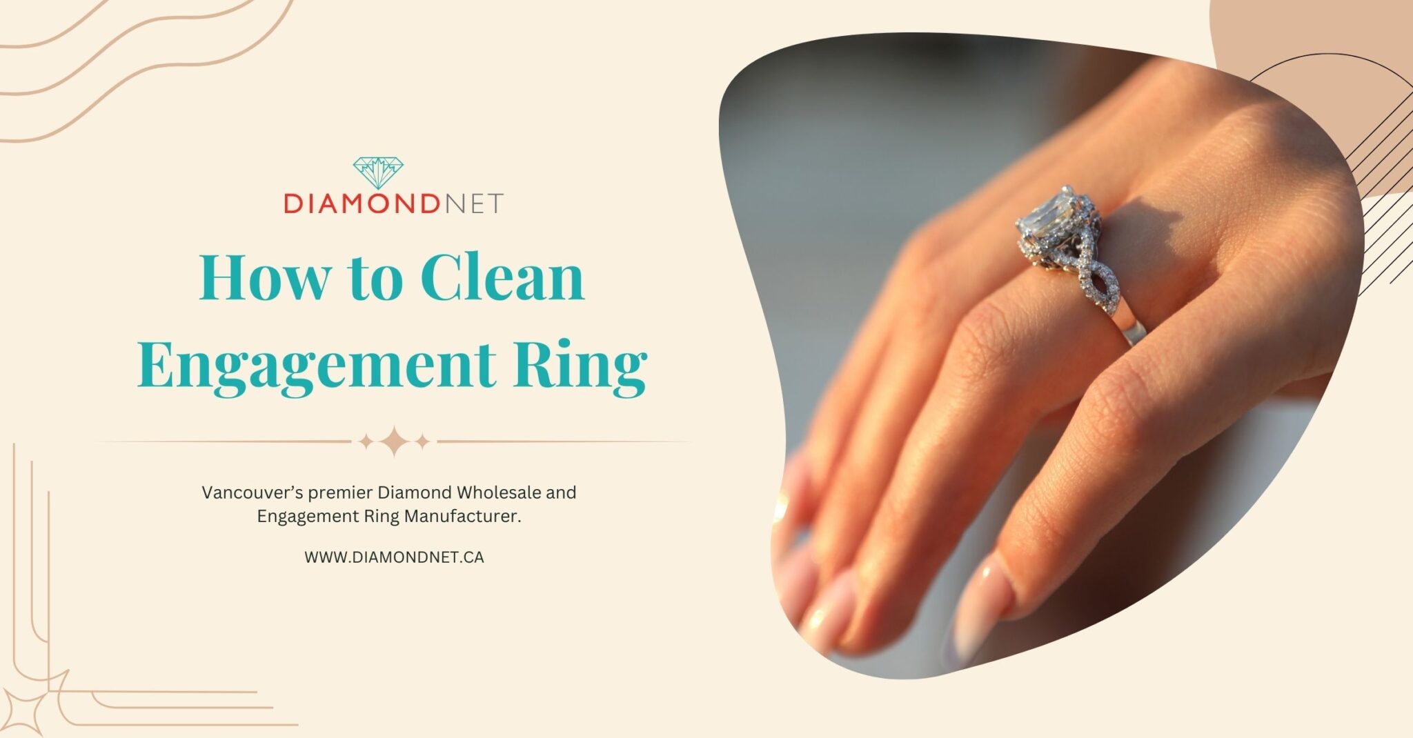 How to Clean Engagement Ring - DiamondNet